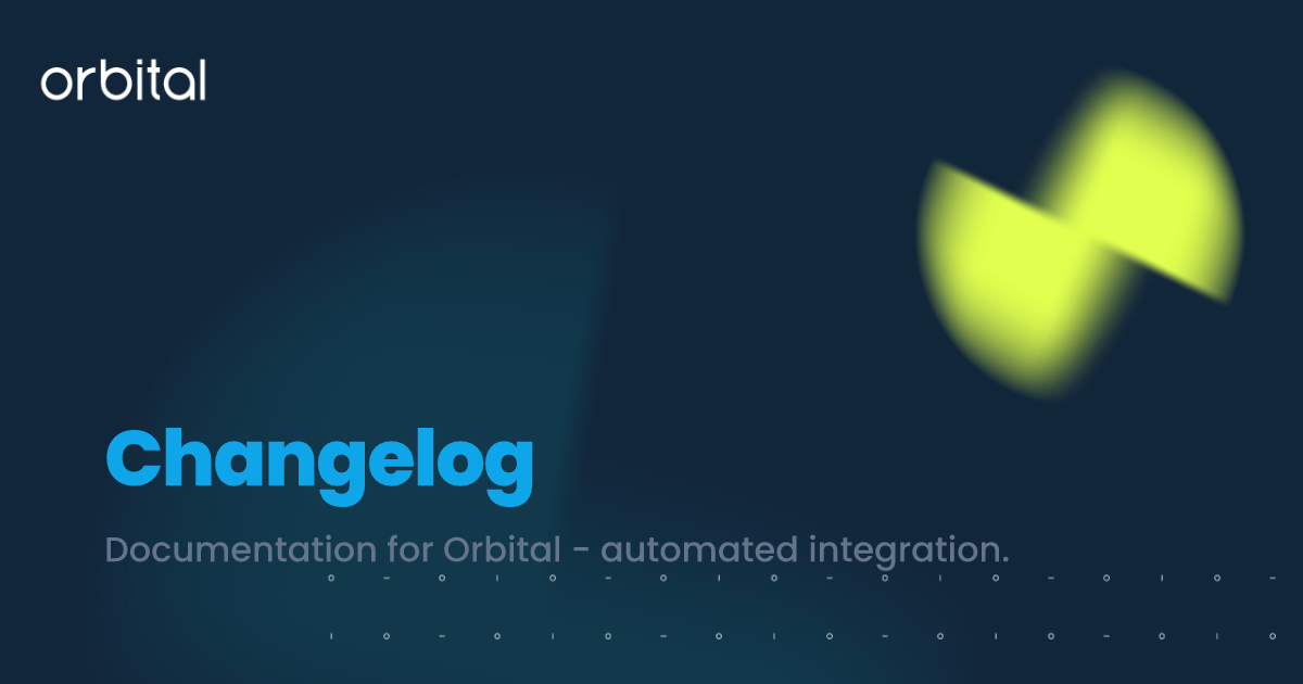 Changelog - Orbital