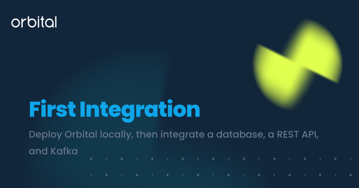 First Integration - Orbital